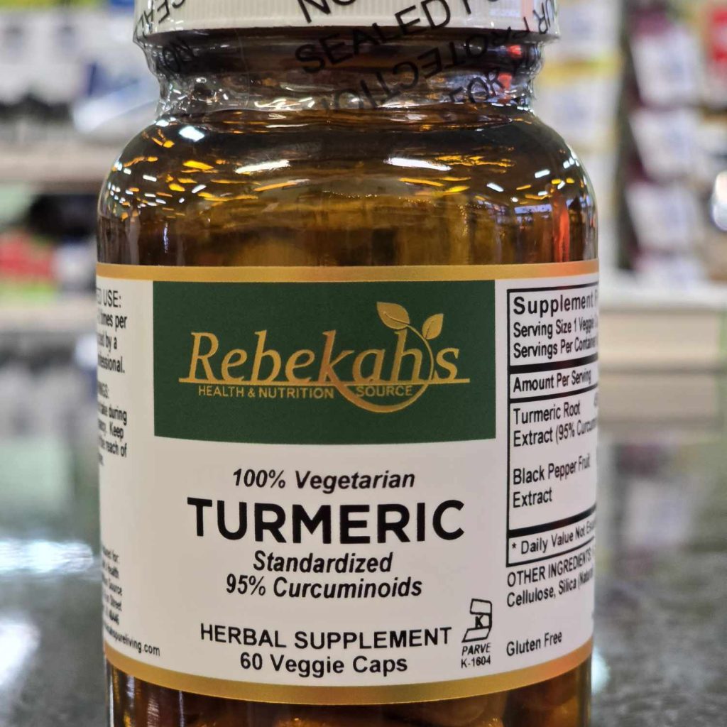 Turmeric 60 veg caps - Rebekah's Health and Nutrition