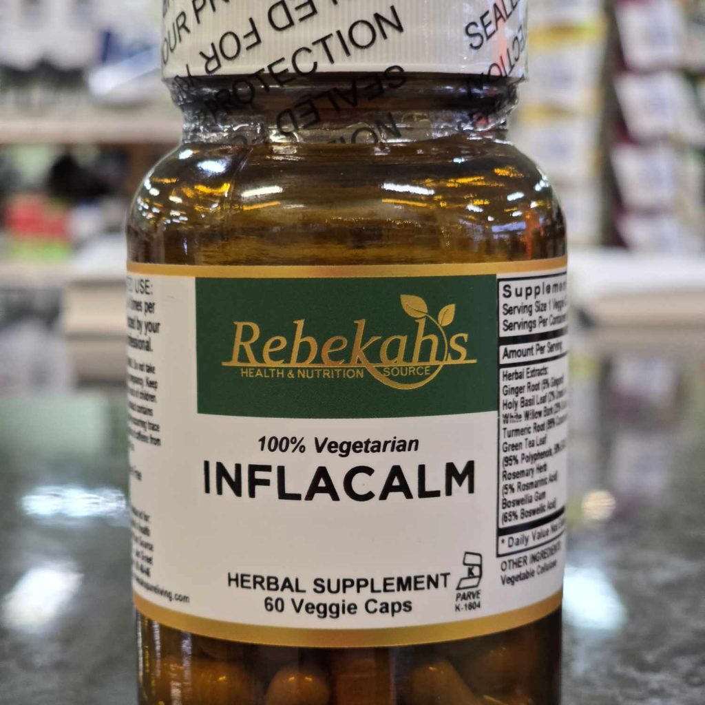 Inflacalm - 60 Veggie Caps - Rebekah's Health and Nutrition