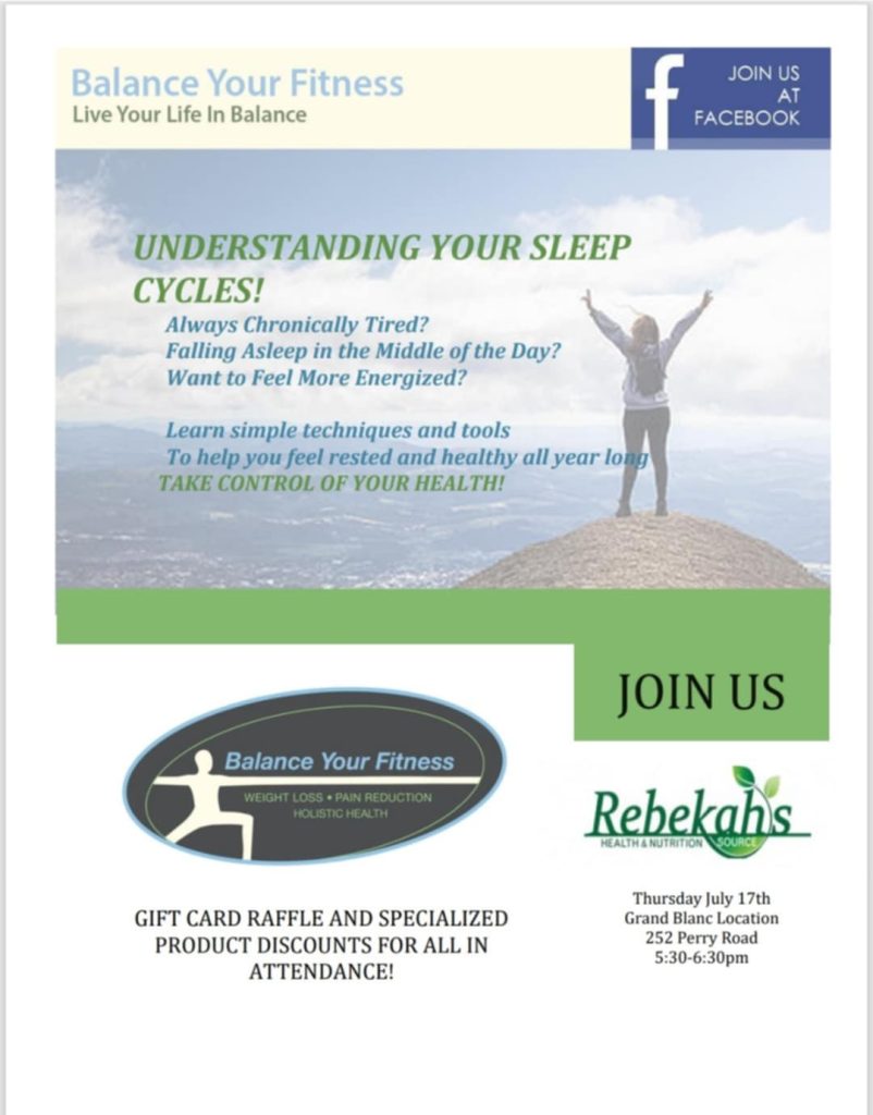 Understanding Your Sleep Cycle - Rebekah's Health and Nutrition